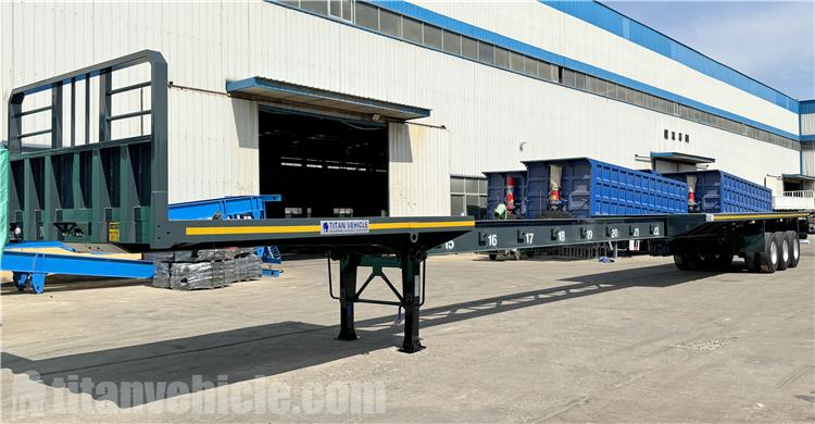 Plateau extensible à 3 essieux à vendre en Mauritanie